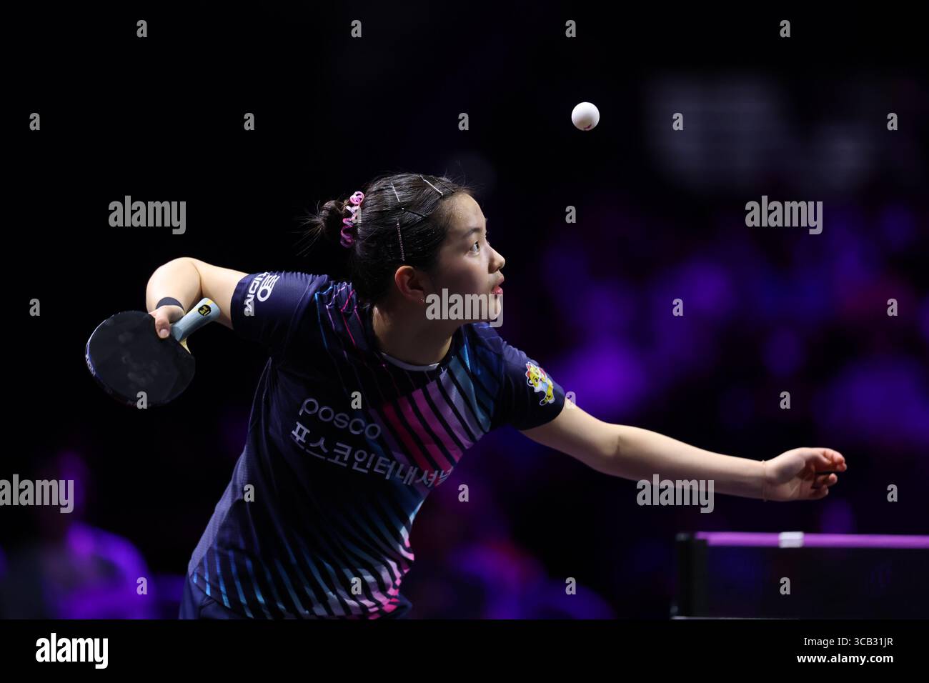 Yokohama BUNTAI, Kanagawa, Japan. 7th Aug, 2025. KIM Nayeong (KOR), AUGUST 7, 2025 - Table ...