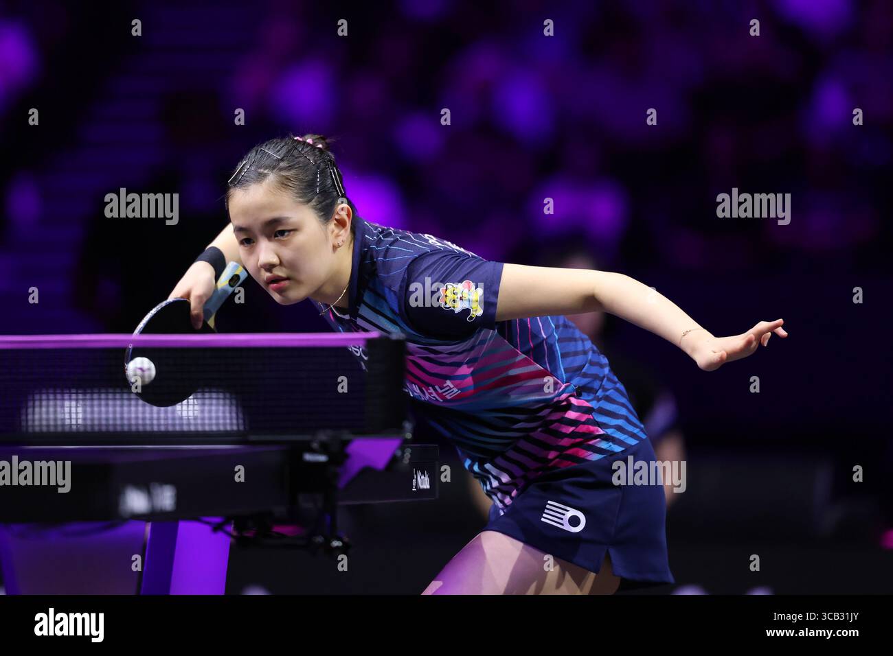 Yokohama BUNTAI, Kanagawa, Japan. 7th Aug, 2025. KIM Nayeong (KOR), AUGUST 7, 2025 - Table ...