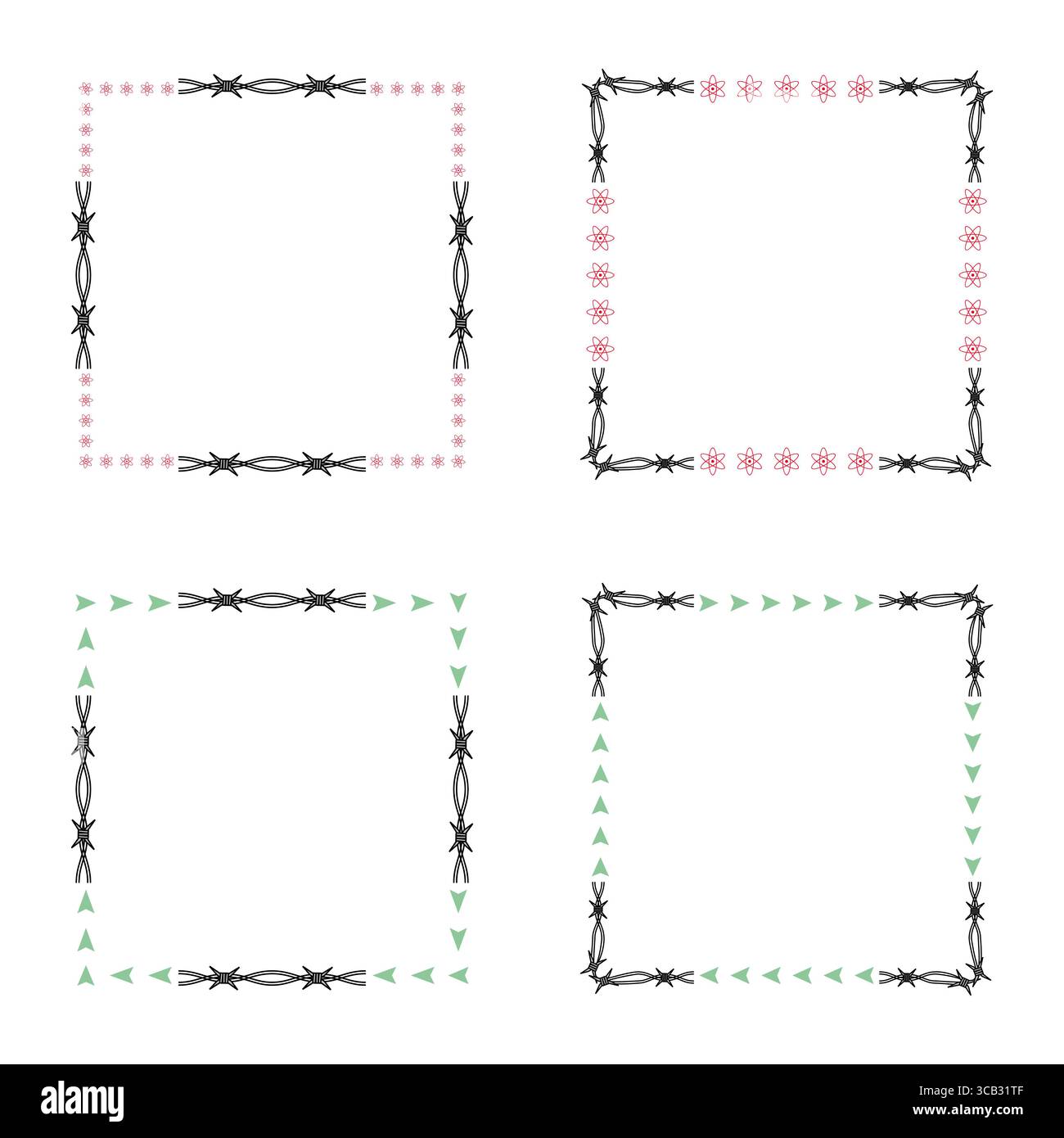 Frame border icon. Black dotted symbol. Sharp outline design. Vector ...