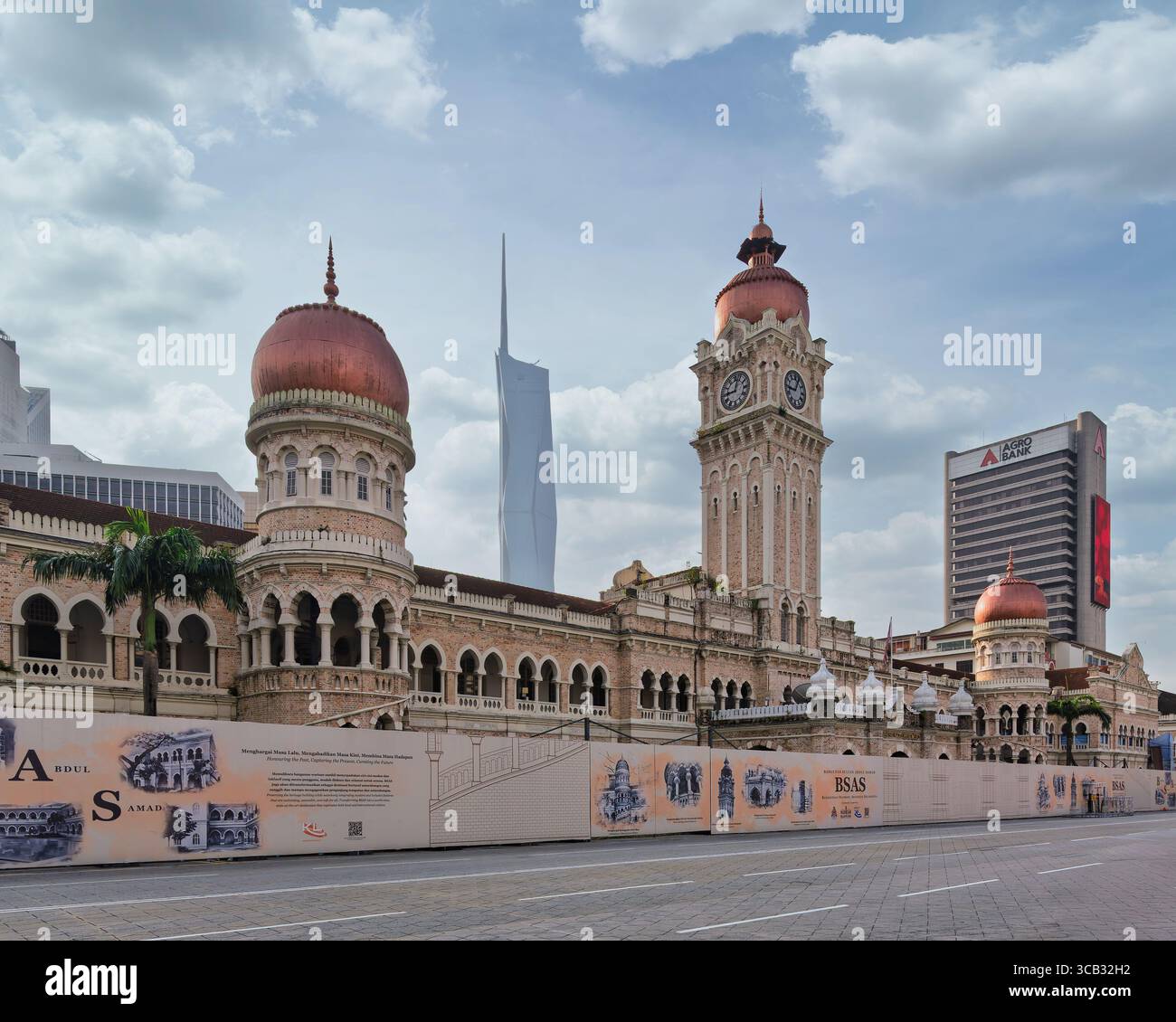 Kuala Lumpur, Malaysia - Feb. 17, 2025: Historic Sultan Abdul Samad ...