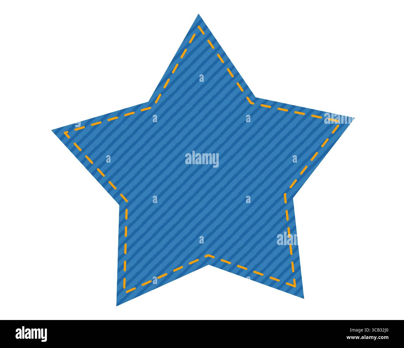 Blue stitches textile texture Stock Vector Images - Alamy