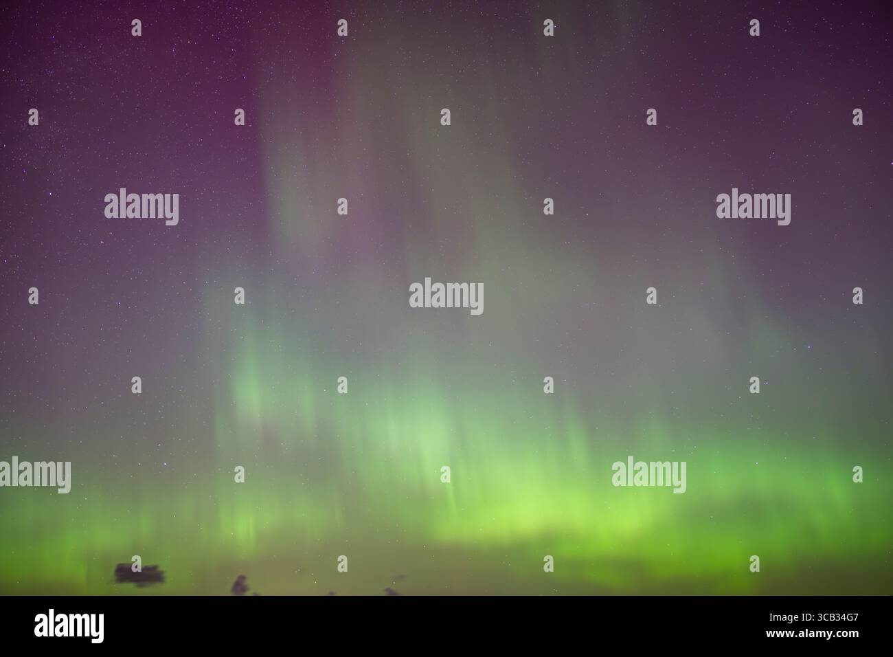 Derbyhaven bay aurora photo hi-res stock photography and images - Alamy