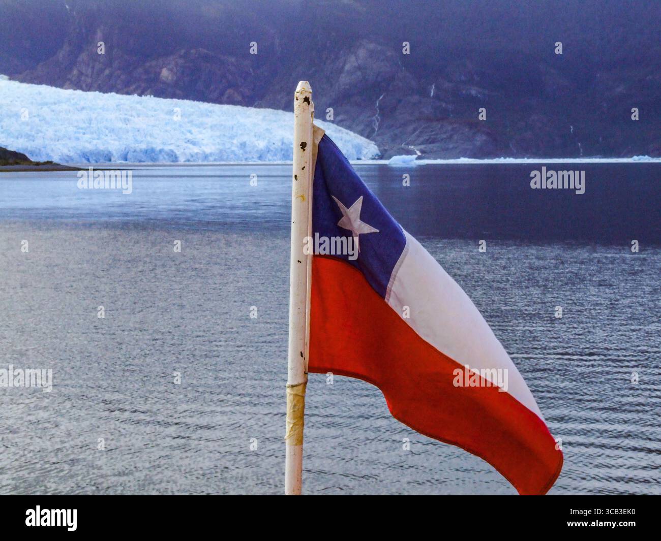 Aysen region chile flag hi-res stock photography and images - Alamy