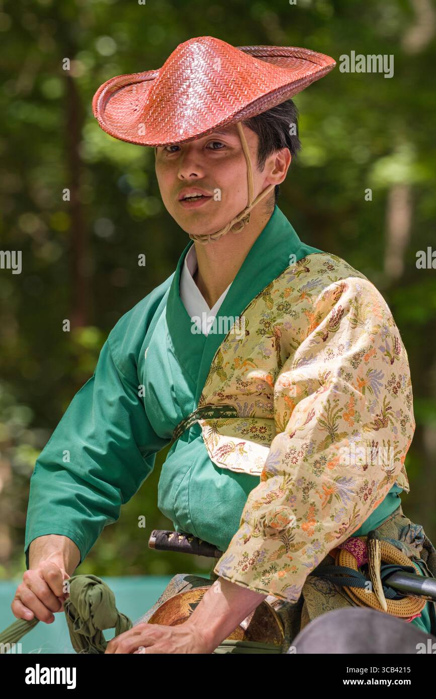 Straw hat samurai hi-res stock photography and images - Alamy