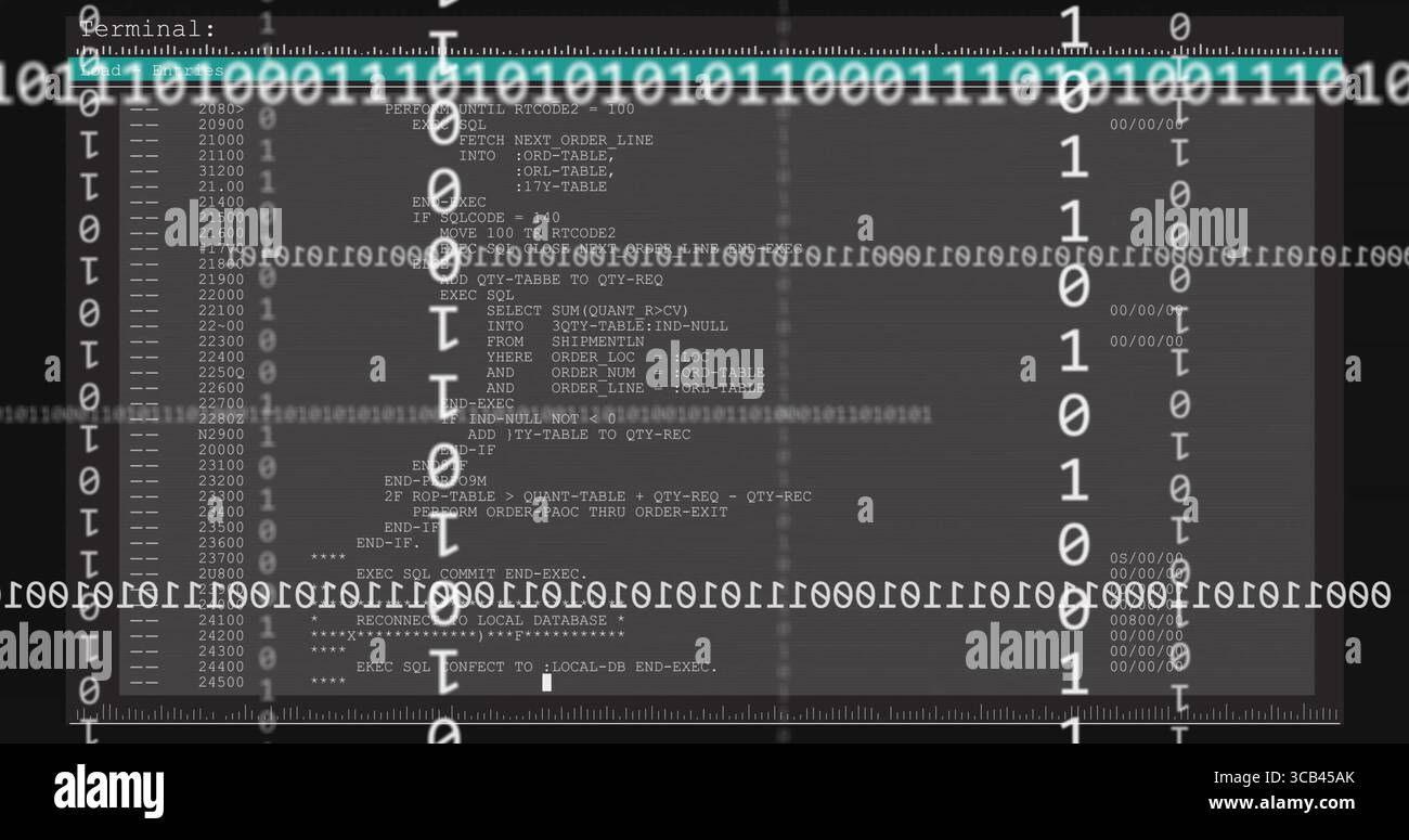 Displaying digital terminal showing hi-res stock photography and images - Alamy