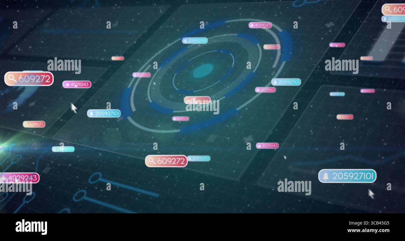 Displaying 3d circular chart hi-res stock photography and images - Alamy