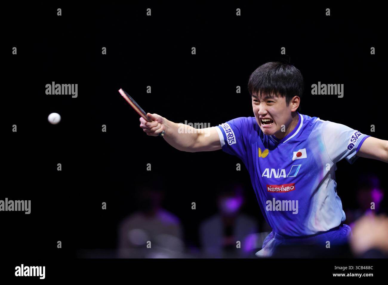 Tomokazu Harimoto (JPN), AUGUST 7, 2025 - Table Tennis : WTT Champions Yokohama 2025 Men's ...