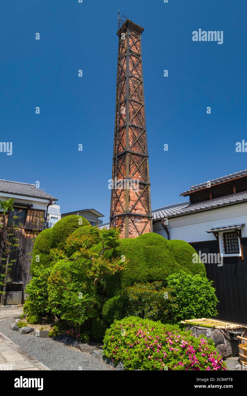 Historic brick chimney rises hi-res stock photography and images - Alamy