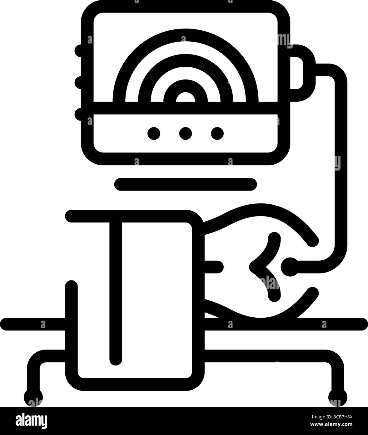 Endoscopy vector vectors Cut Out Stock Images & Pictures - Alamy