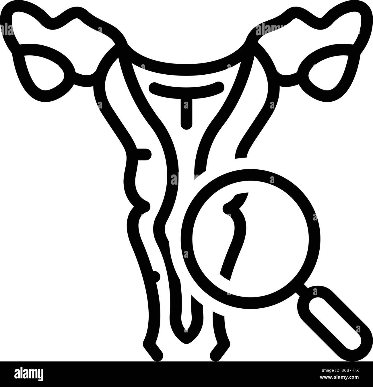 Uterus sign Black and White Stock Photos & Images - Alamy