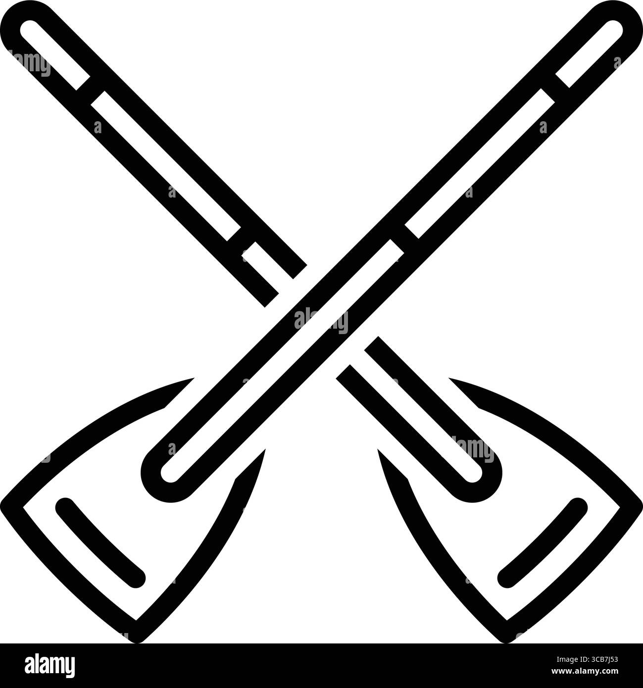 Icon for oar, rowing Stock Vector Image & Art - Alamy