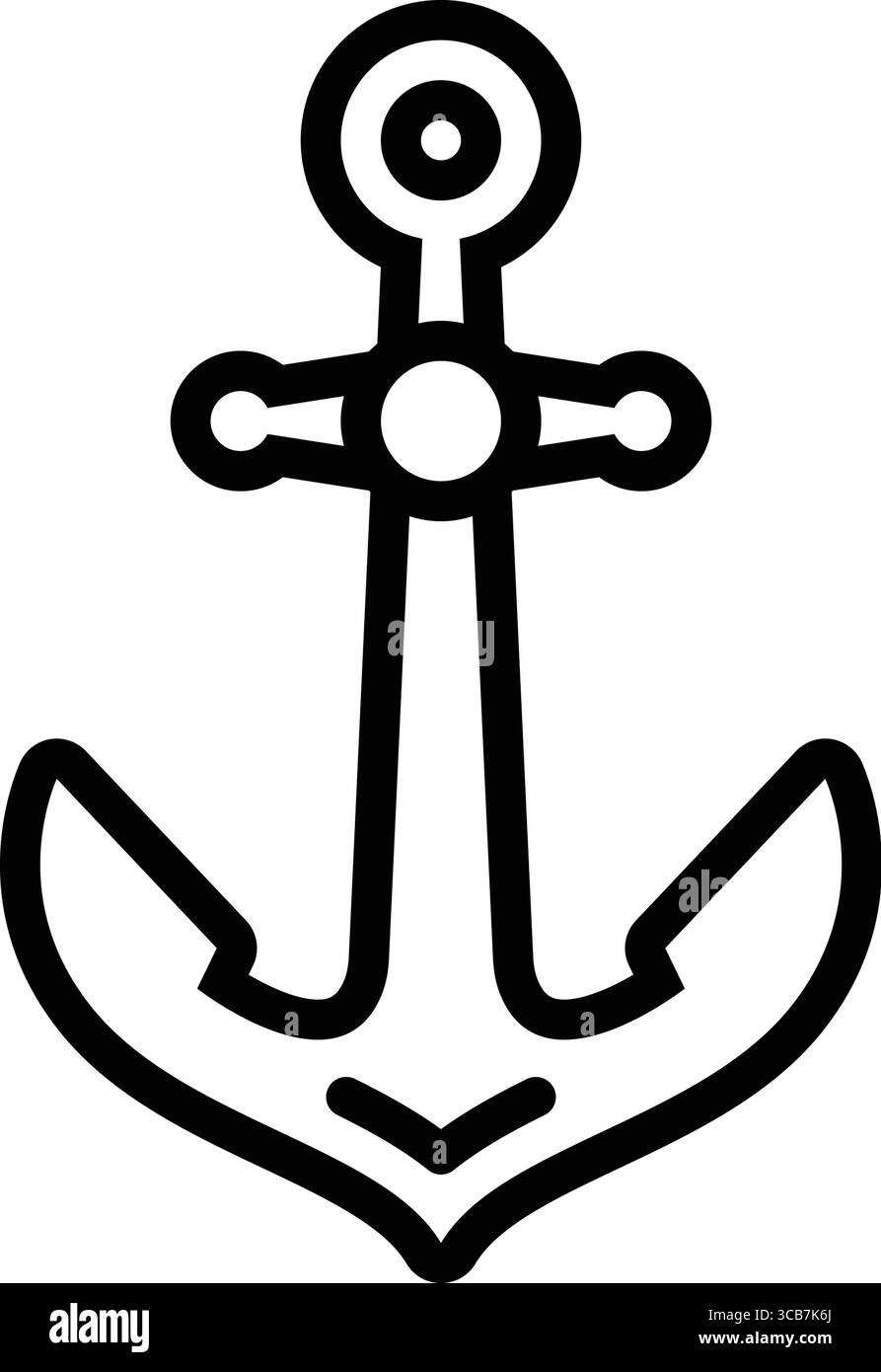 Icon for anchor, secure Stock Vector Image & Art - Alamy