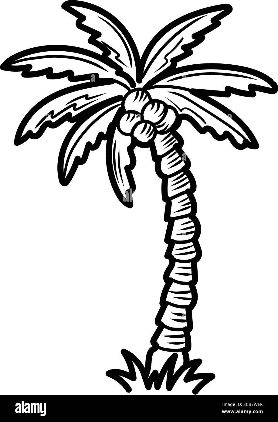 Tree growing on beach Cut Out Stock Images & Pictures - Alamy