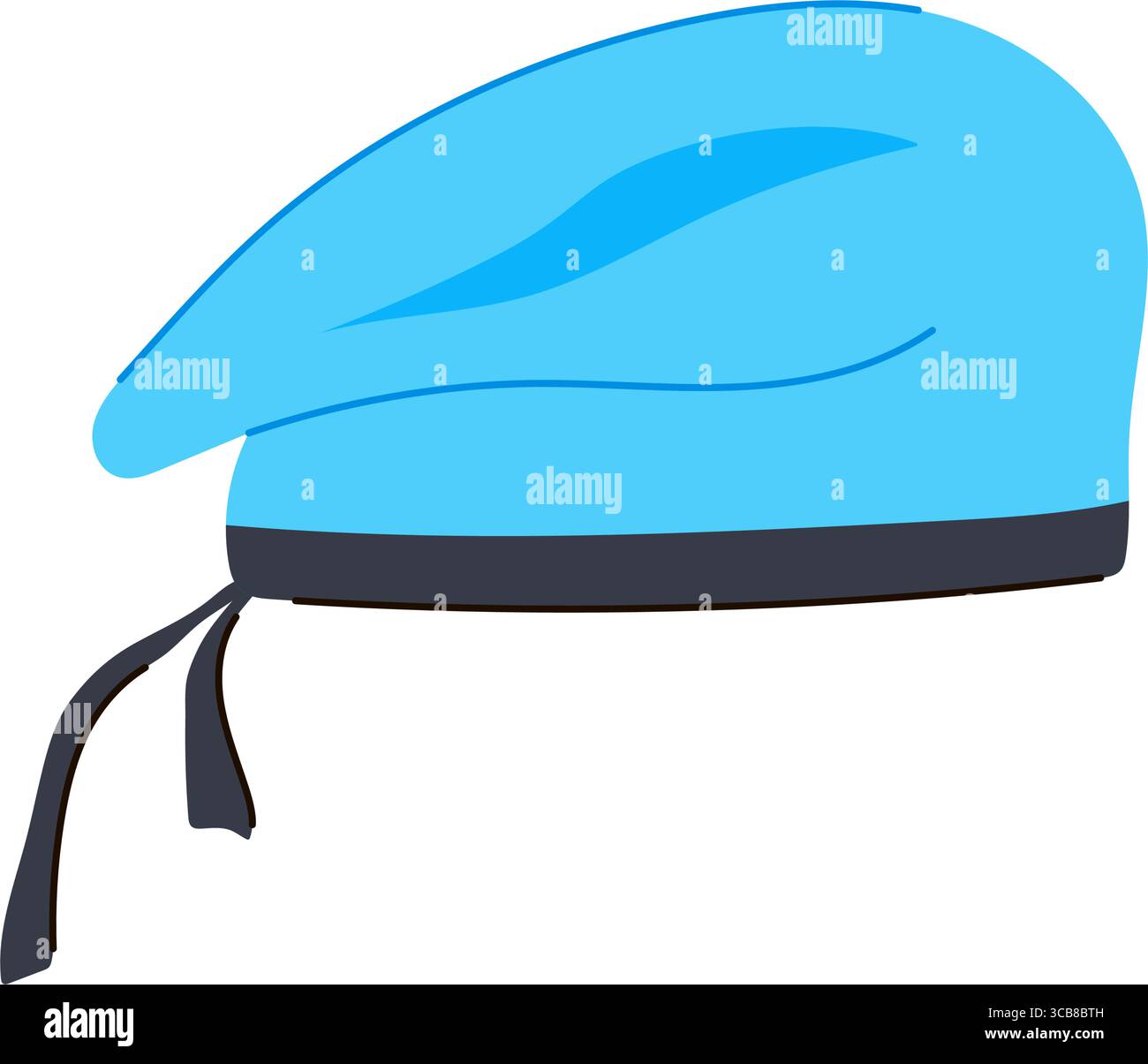 wool beret hat military cartoon vector illustration Stock Vector Image ...