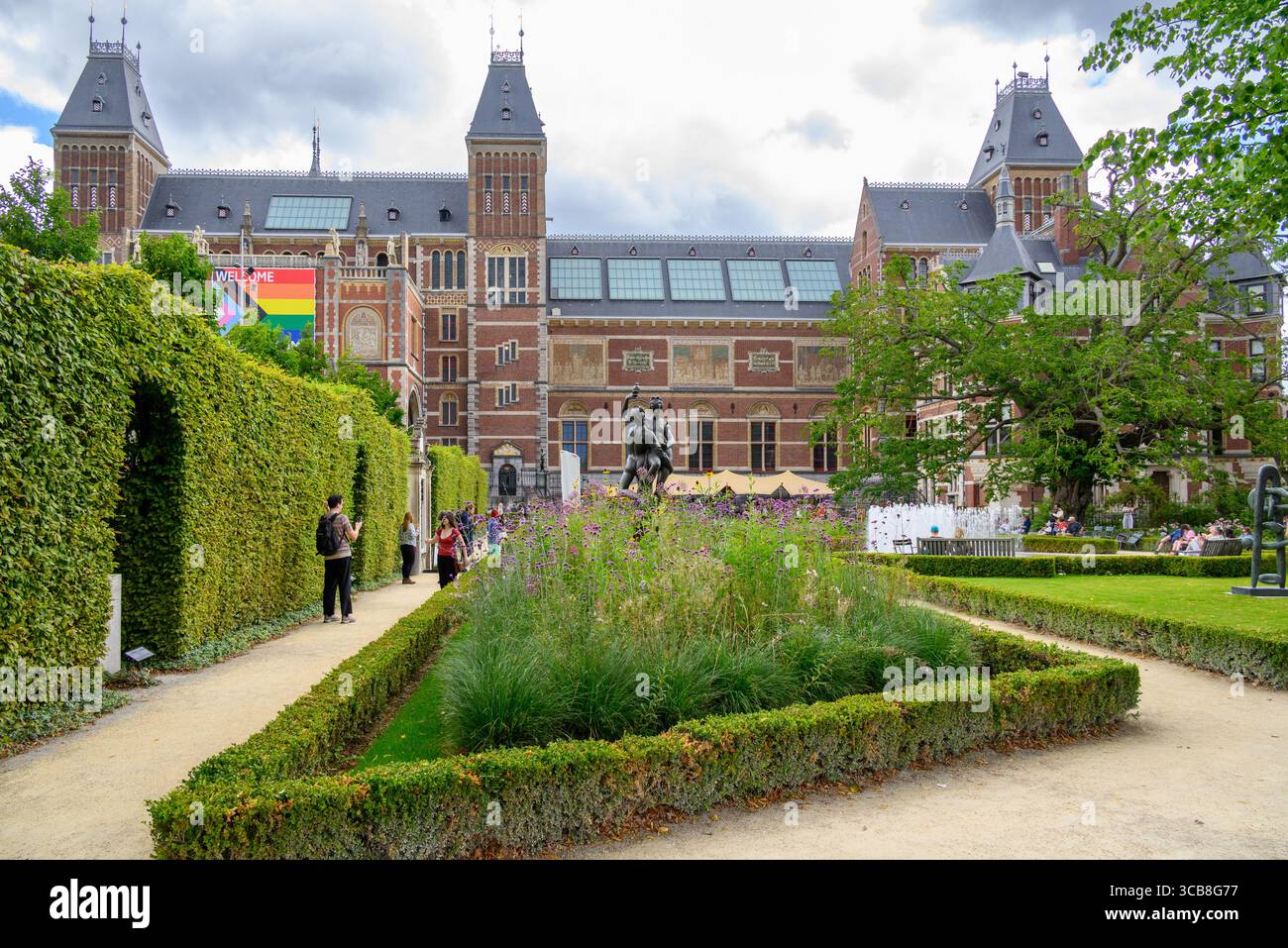 Rijksmuseum national museum of the Netherlands dedicated to Dutch arts ...