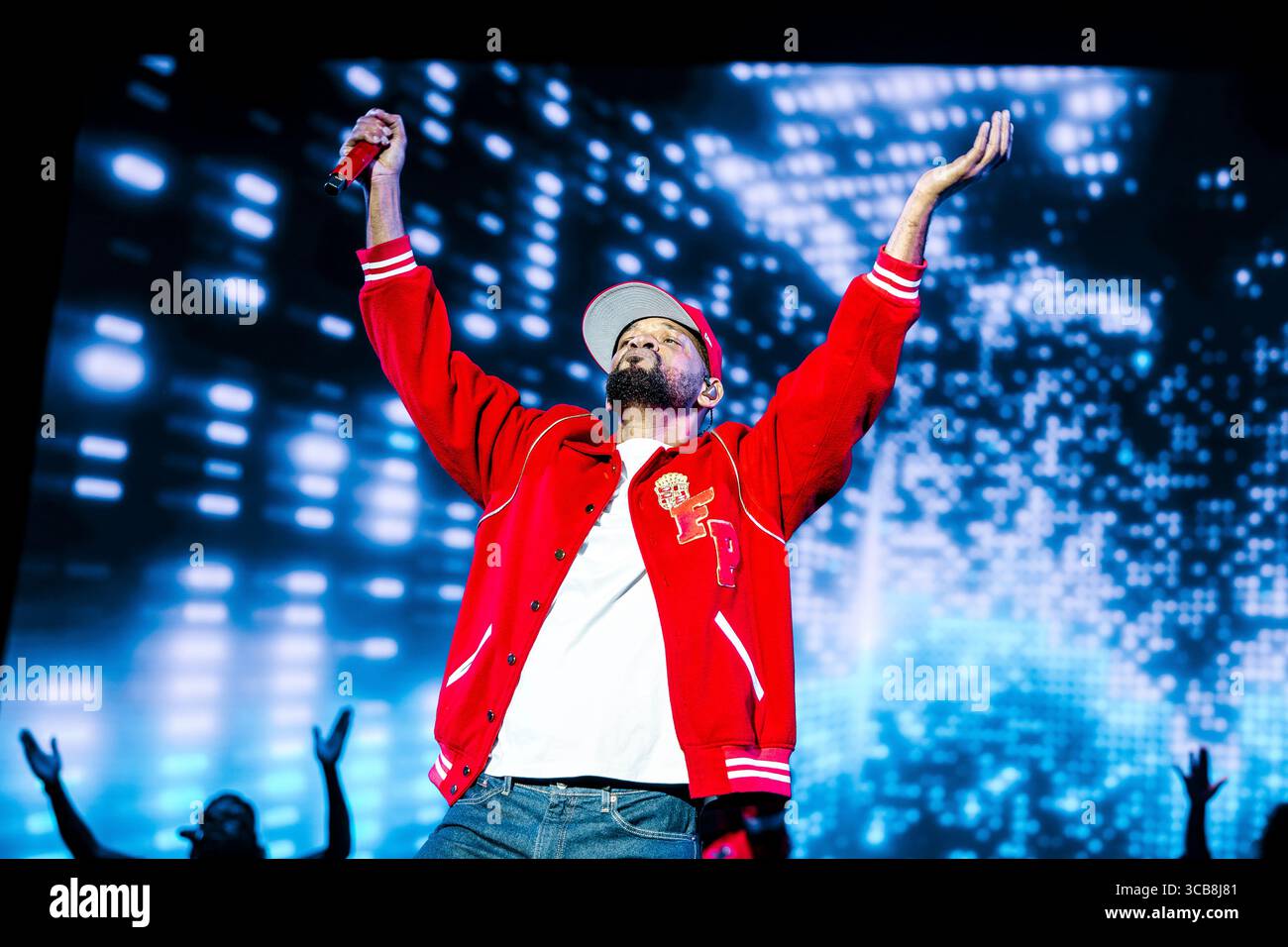 Skanderborg, Denmark. 08th Aug, 2025. The American singer, rapper and ...