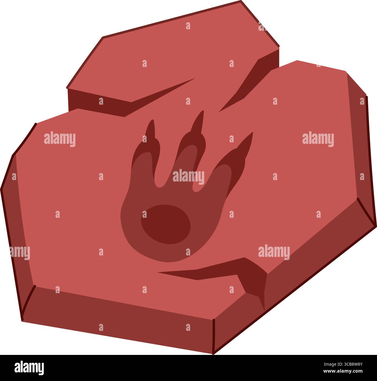 amber fossil cartoon vector illustration Stock Vector Image & Art - Alamy