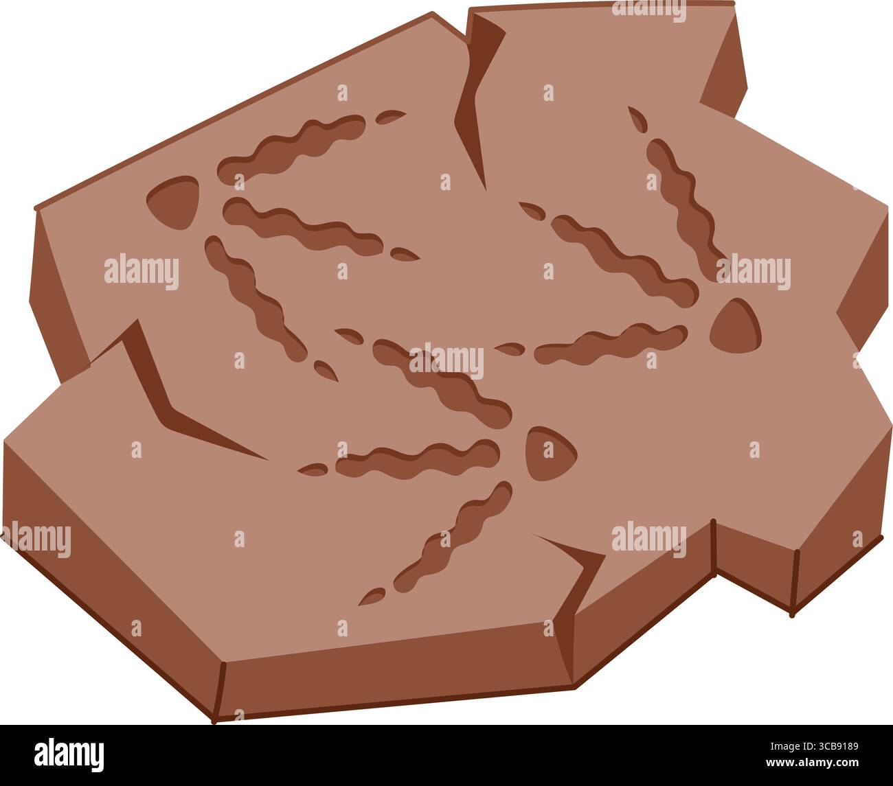bone fossil cartoon vector illustration Stock Vector Image & Art - Alamy