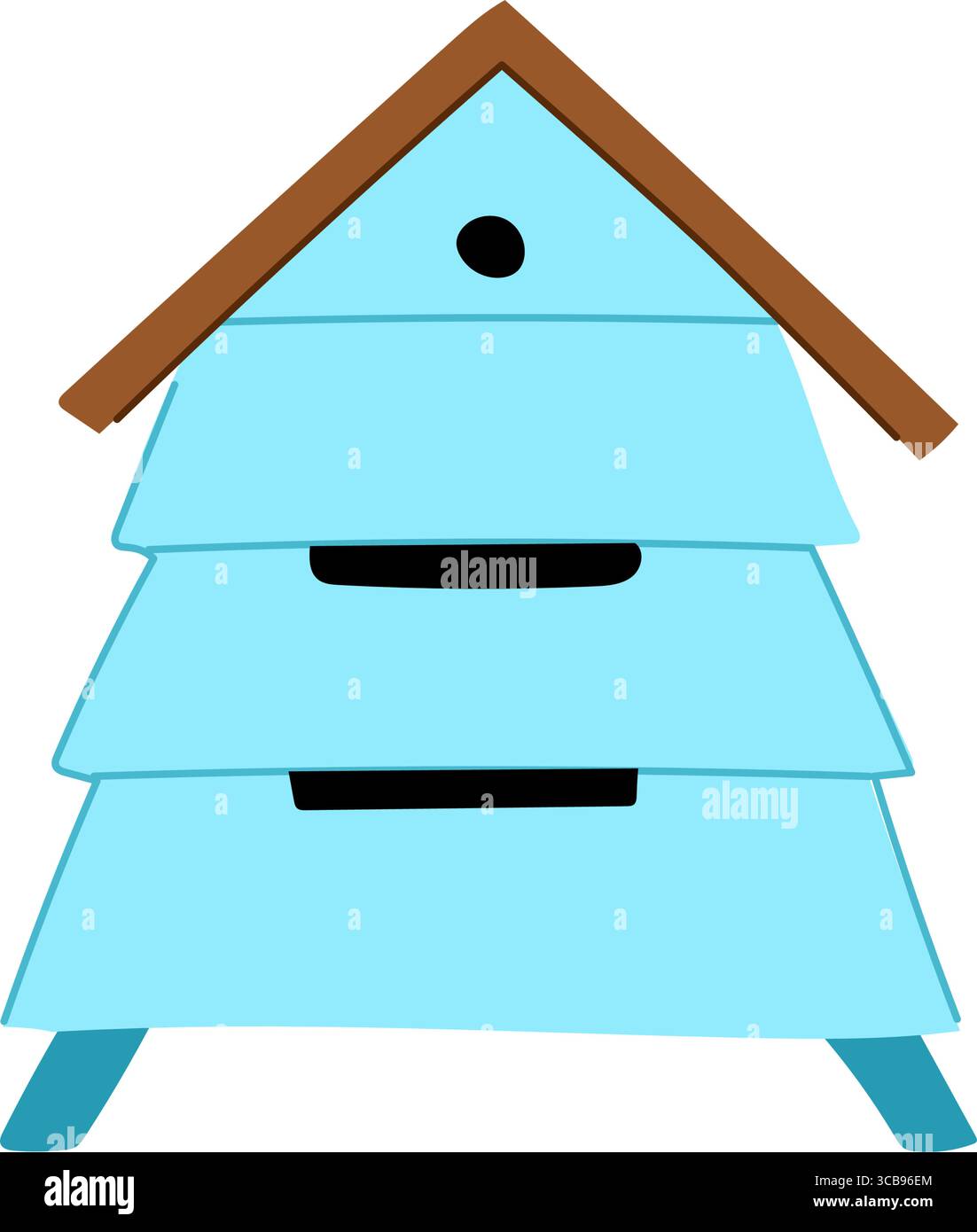 colony hive cartoon vector illustration Stock Vector Image & Art - Alamy