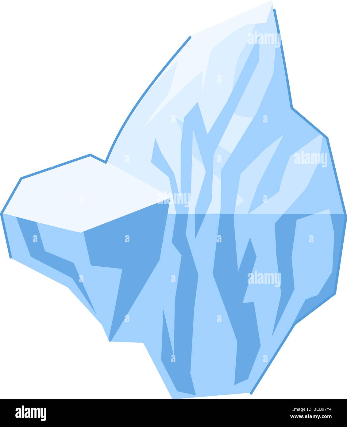 polar iceberg cartoon vector illustration Stock Vector Image & Art - Alamy