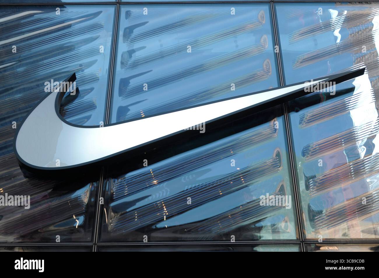 A Nike store is seen on Fifth Avenue in Manhattan, New York City Stock ...