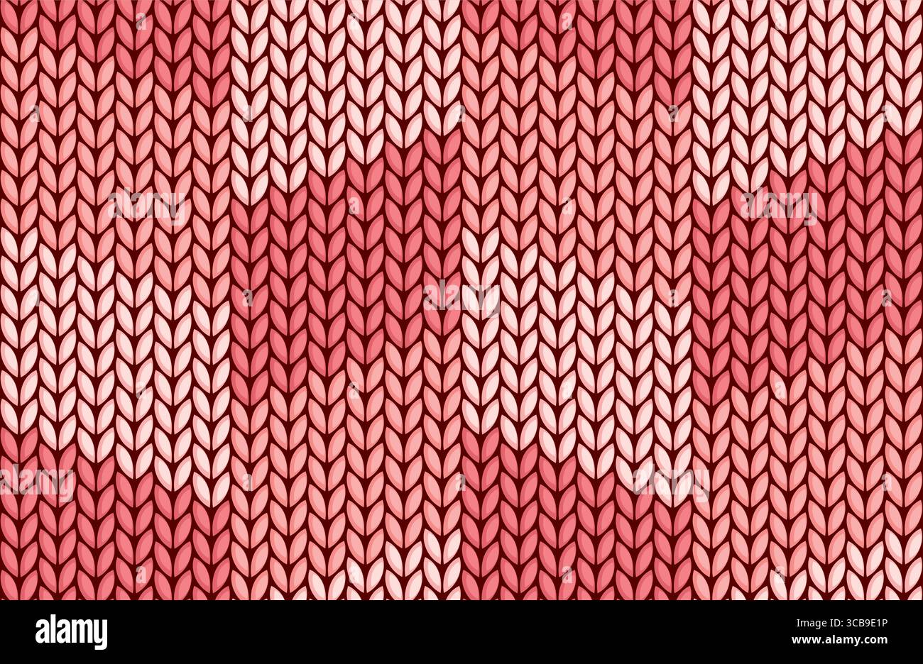 Texture knitted pink fabric Stock Vector Images - Alamy