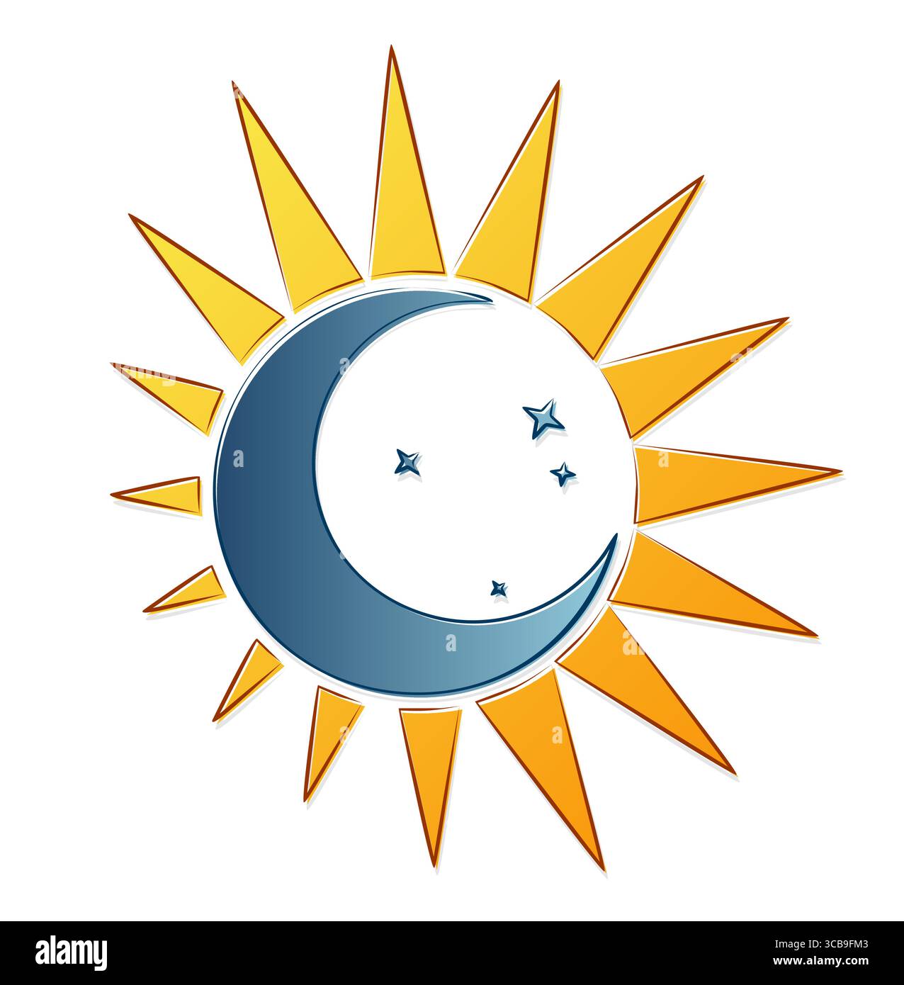 Sun rays stars Stock Vector Images - Alamy