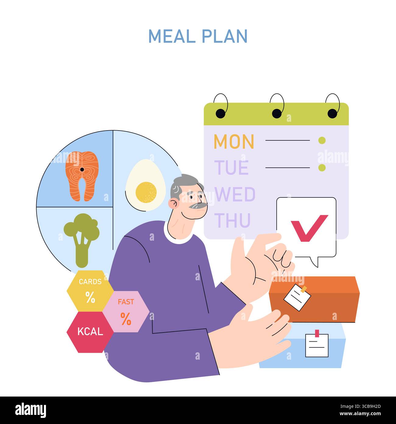 Healthy eating awareness symbols hi-res stock photography and images ...