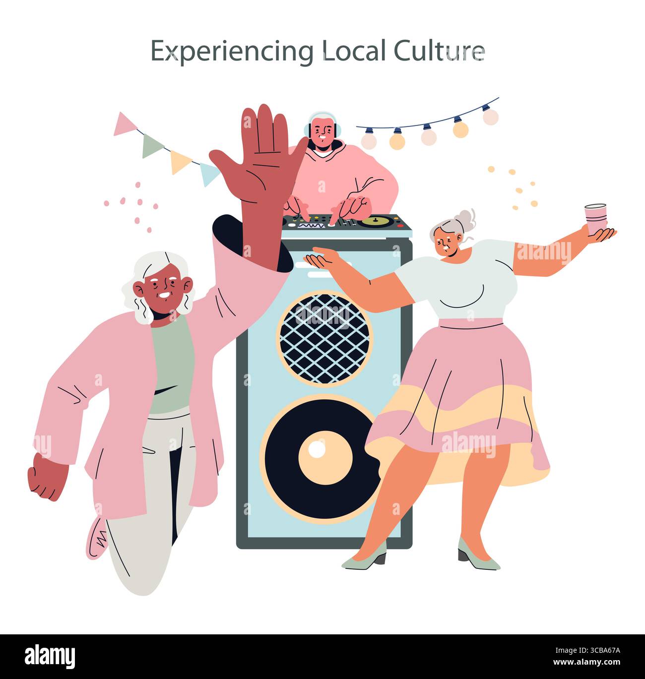 Local community activity Cut Out Stock Images & Pictures - Alamy