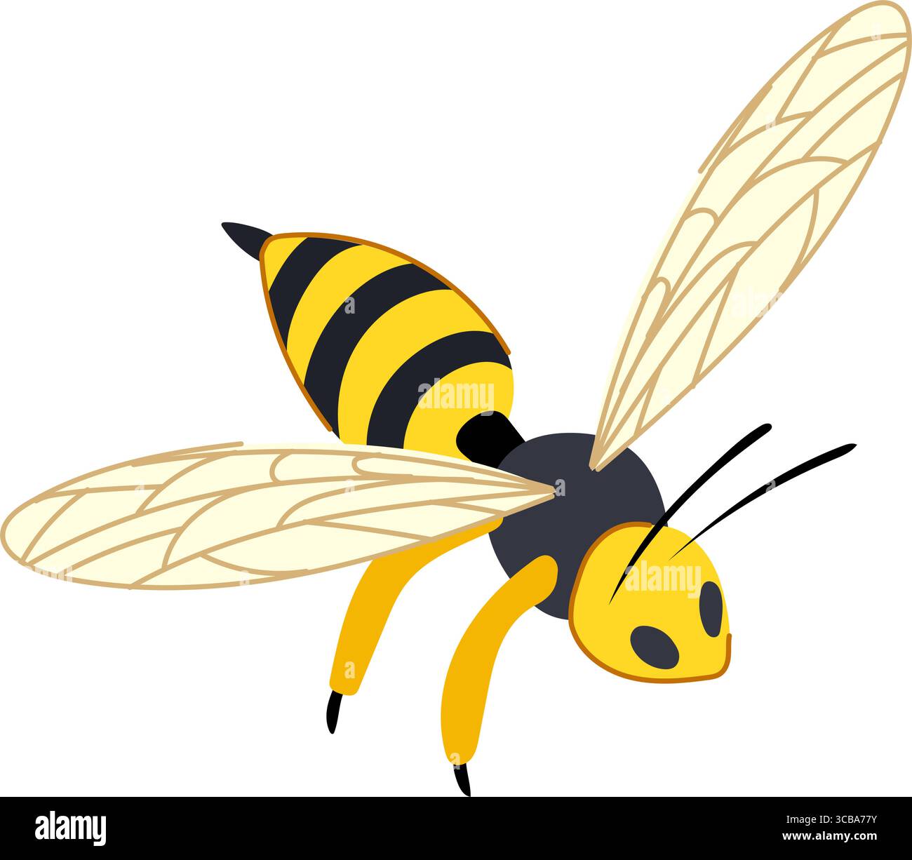 leap wasp cartoon vector illustration Stock Vector Image & Art - Alamy