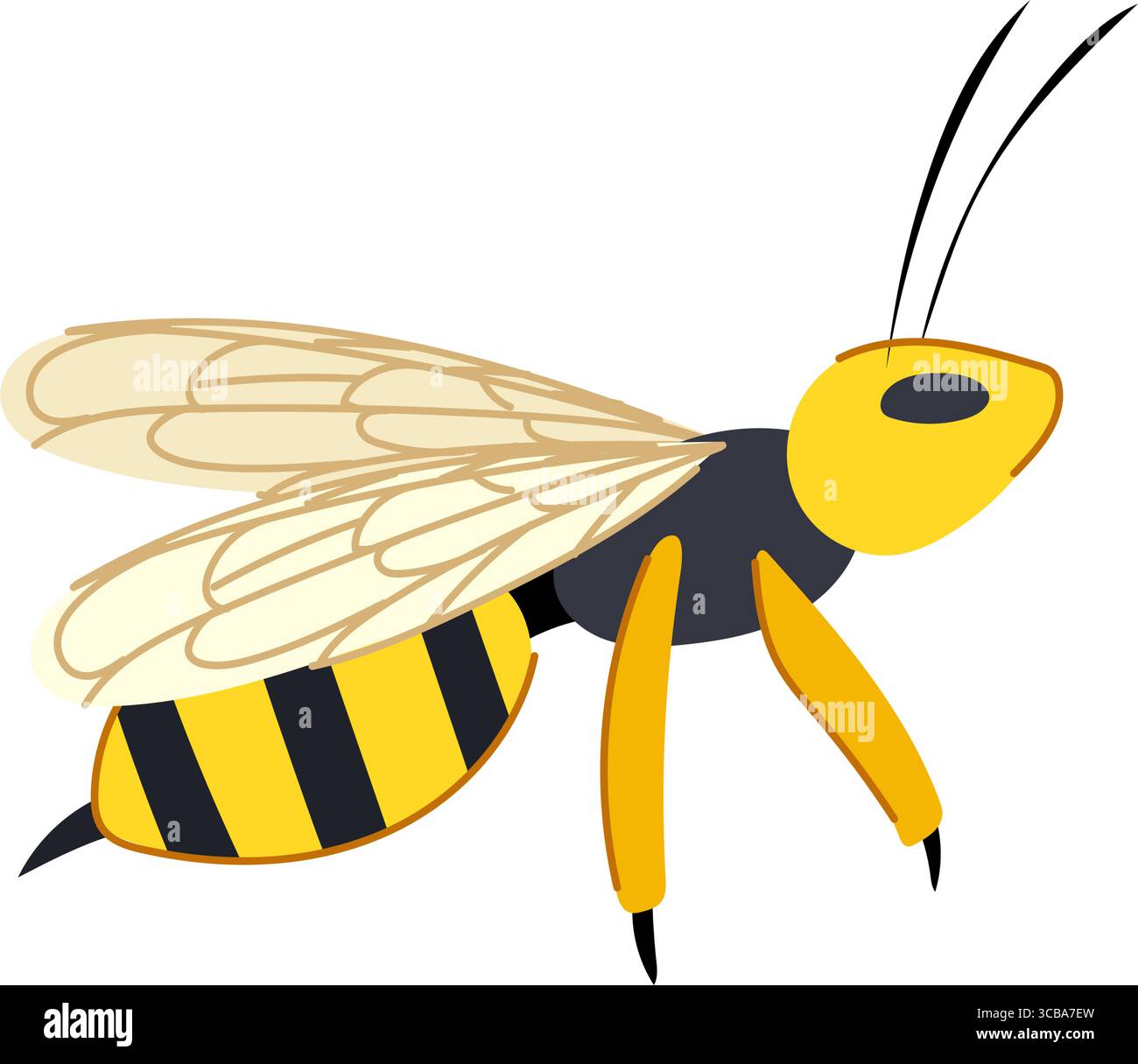 somersault wasp cartoon vector illustration Stock Vector Image & Art ...