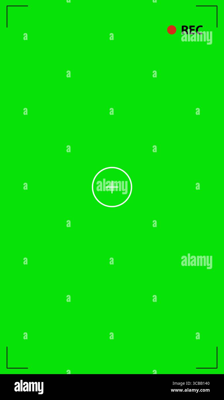 Chromakey green screen vertical phone frame vfx. Greenscreen cellphone ...