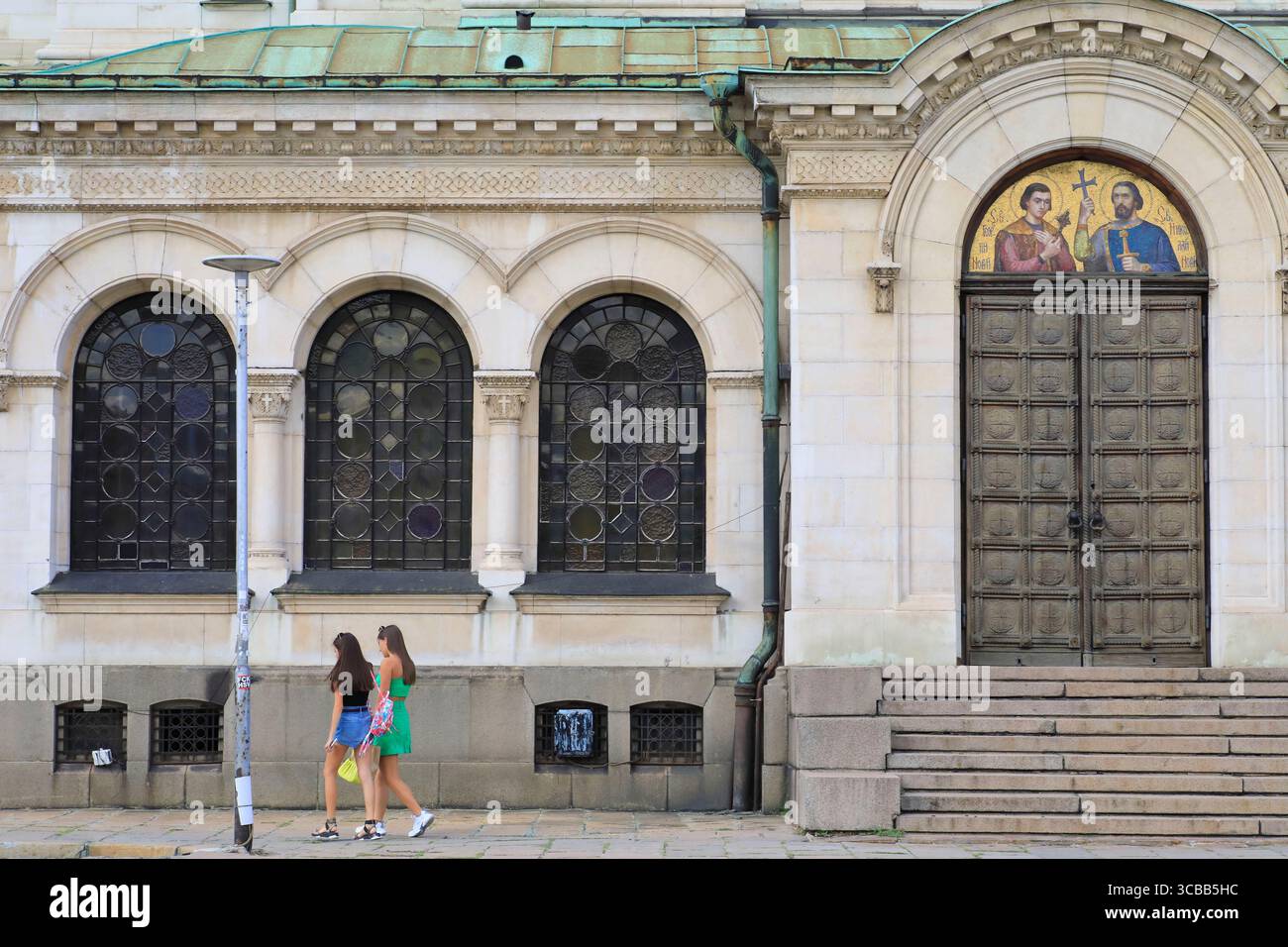 Bulgaria, Sofia, Aleksandar Nevski Square, Saint Alexander Nevski ...