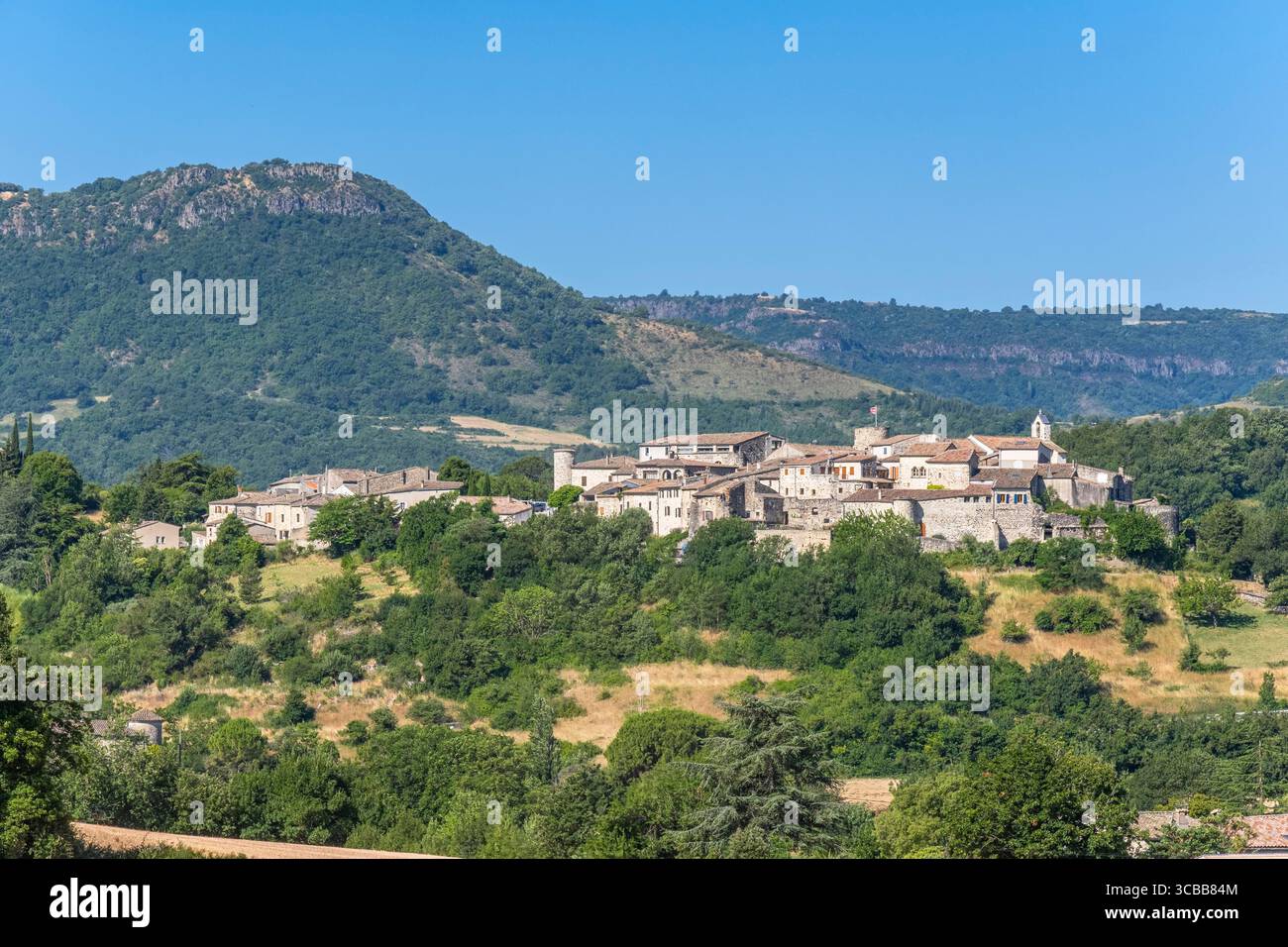 France, Ardeche, Saint Vincent de Barres, labelled Petite Cite de ...