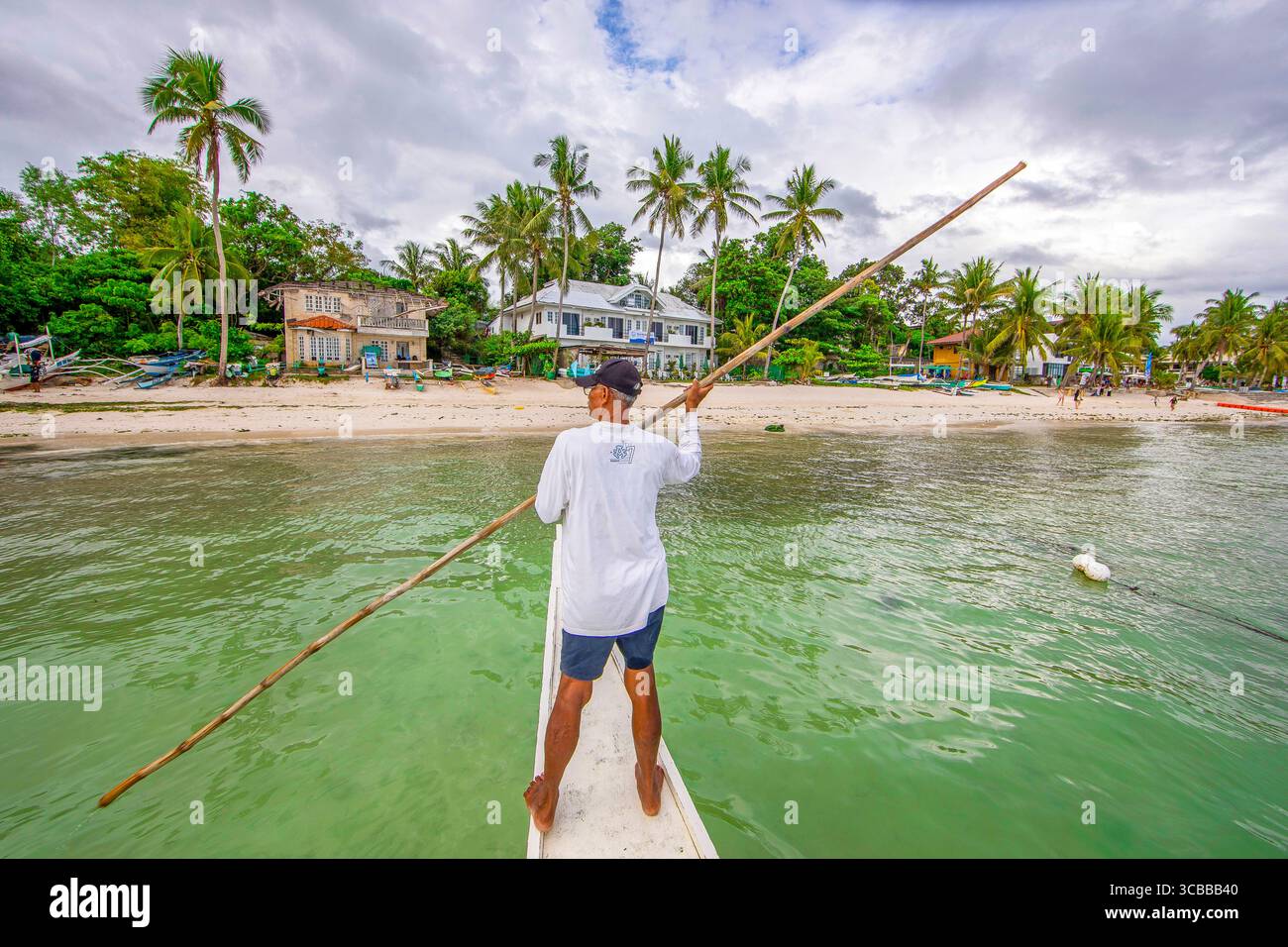 archipelago of the Visayas, Bohol island, Panglao, Alona beach ...