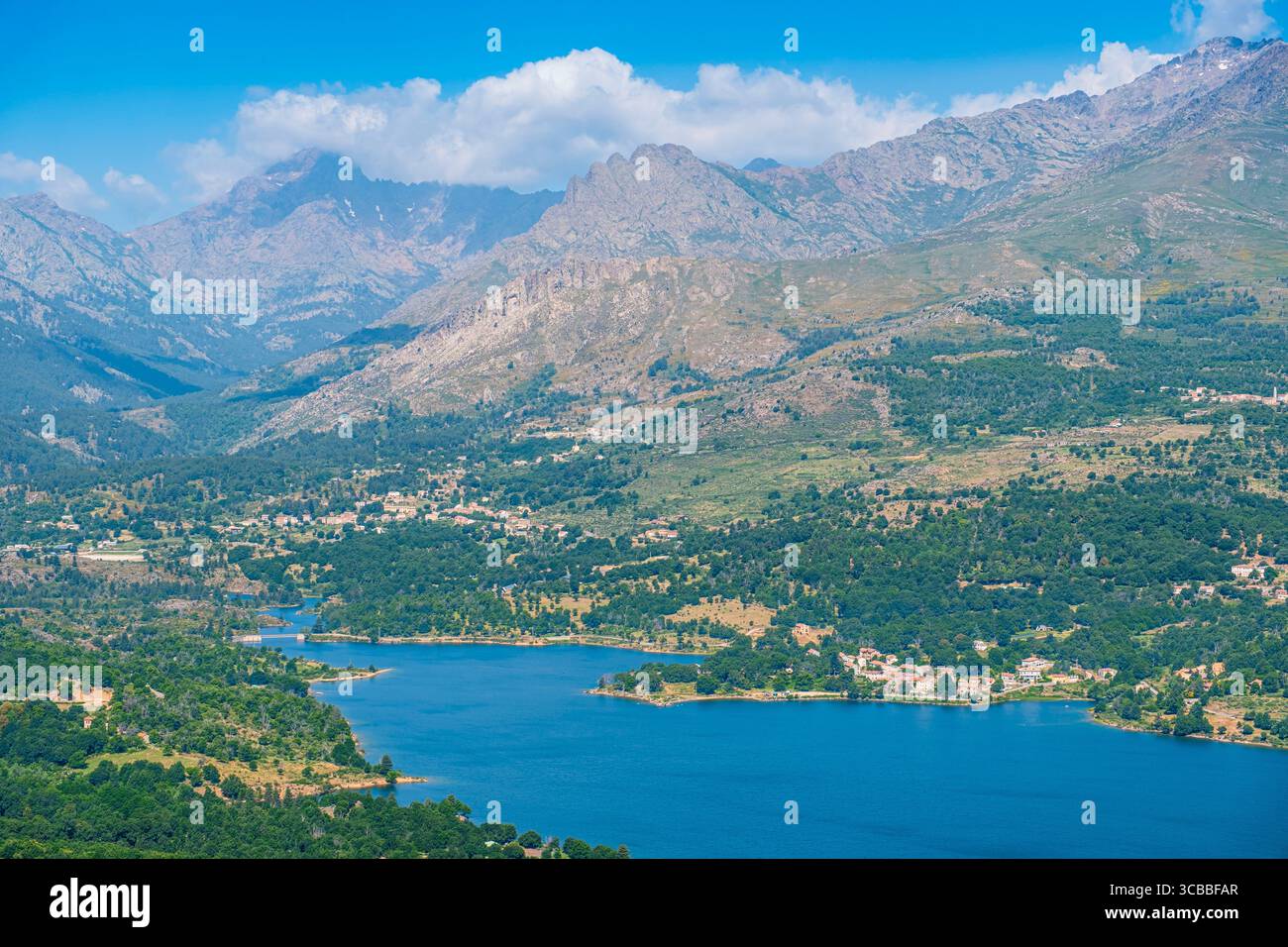 France, Haute Corse, Regional Natural Park of Corsica, Calacuccia ...