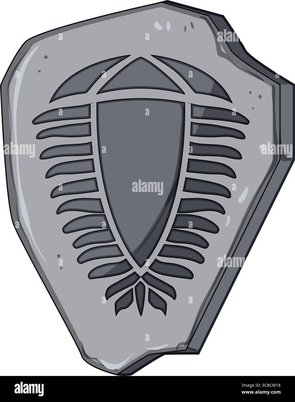 imprint fossil cartoon vector illustration Stock Vector Image & Art - Alamy