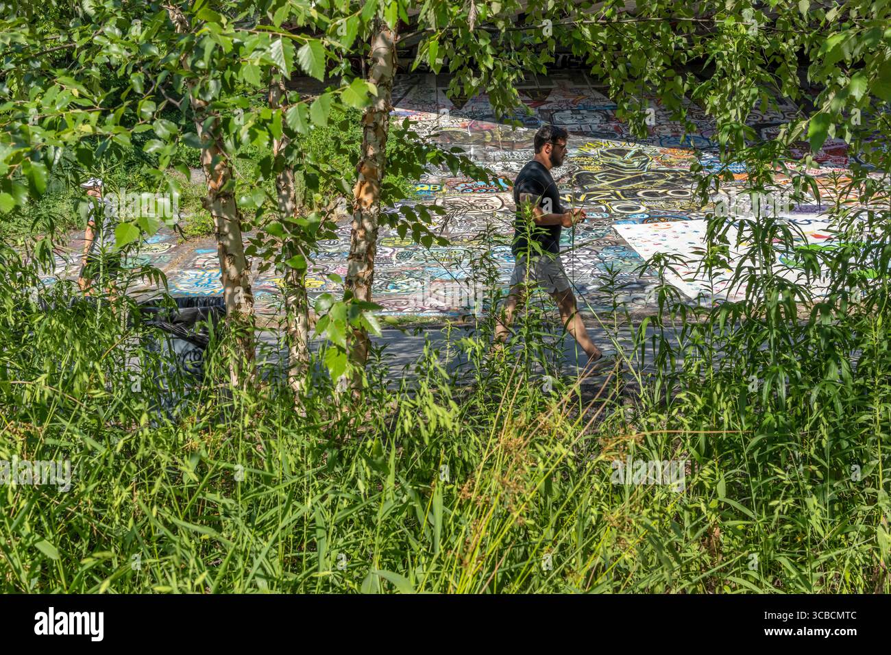 walking on the Beltline in Atlanta, Georgia Stock Photo - Alamy
