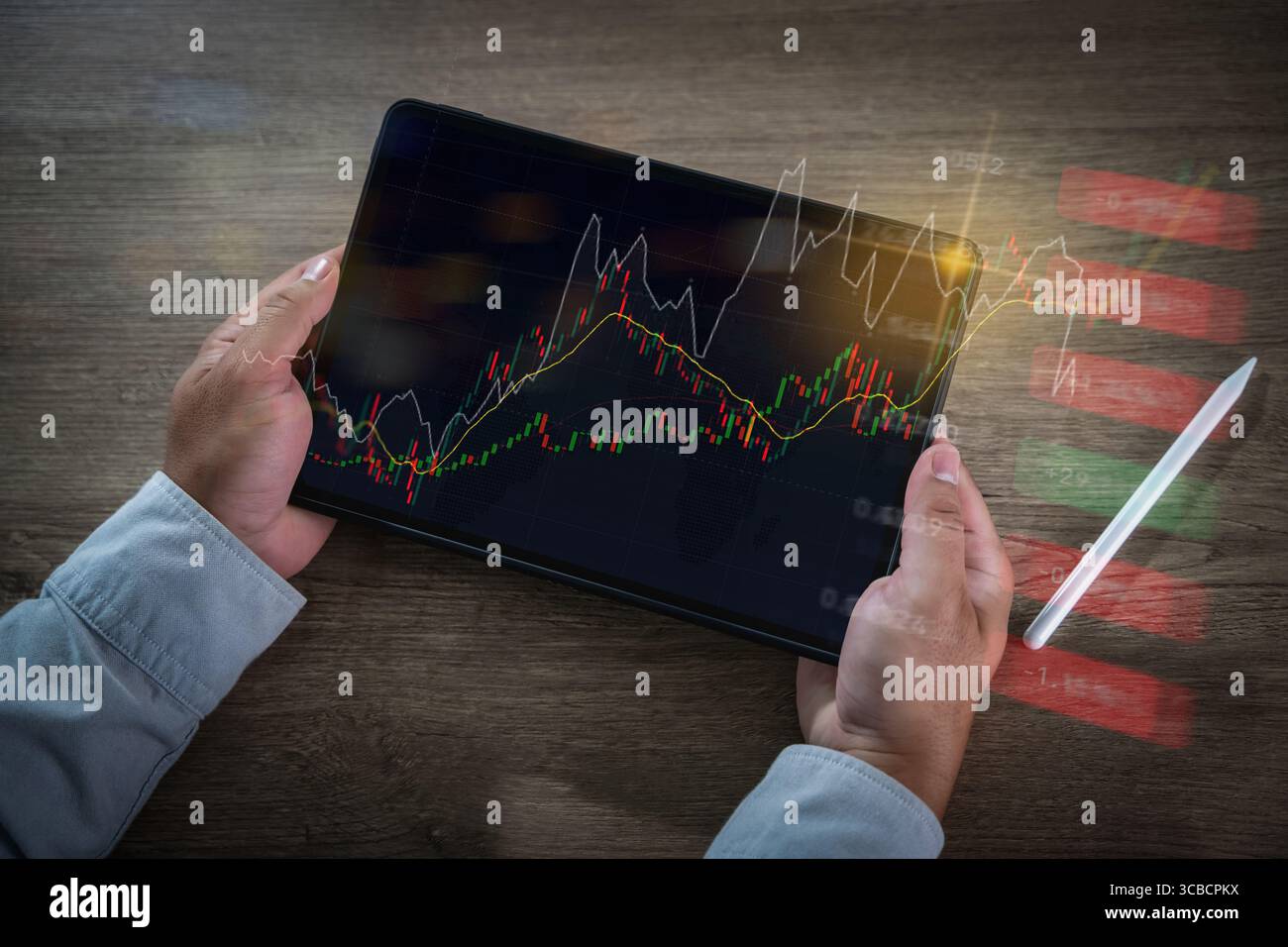 Candlestick signal buy sell in hi-res stock photography and images - Alamy