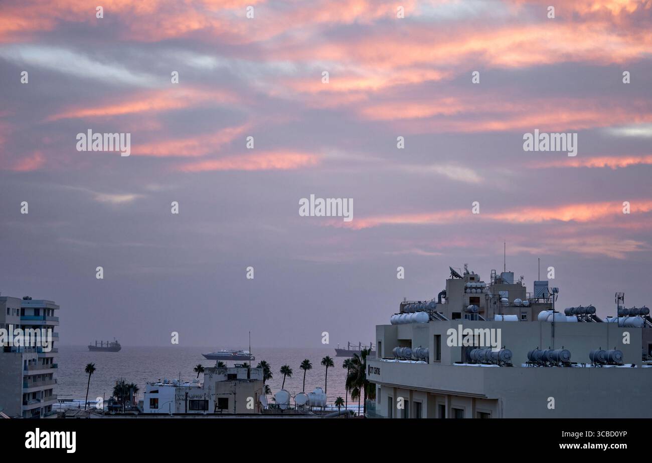 Beautiful sunset cyprus hi-res stock photography and images - Alamy