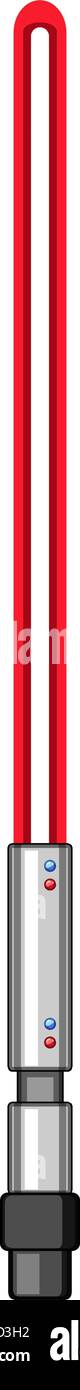 hilt light saber cartoon vector illustration Stock Vector Image & Art ...