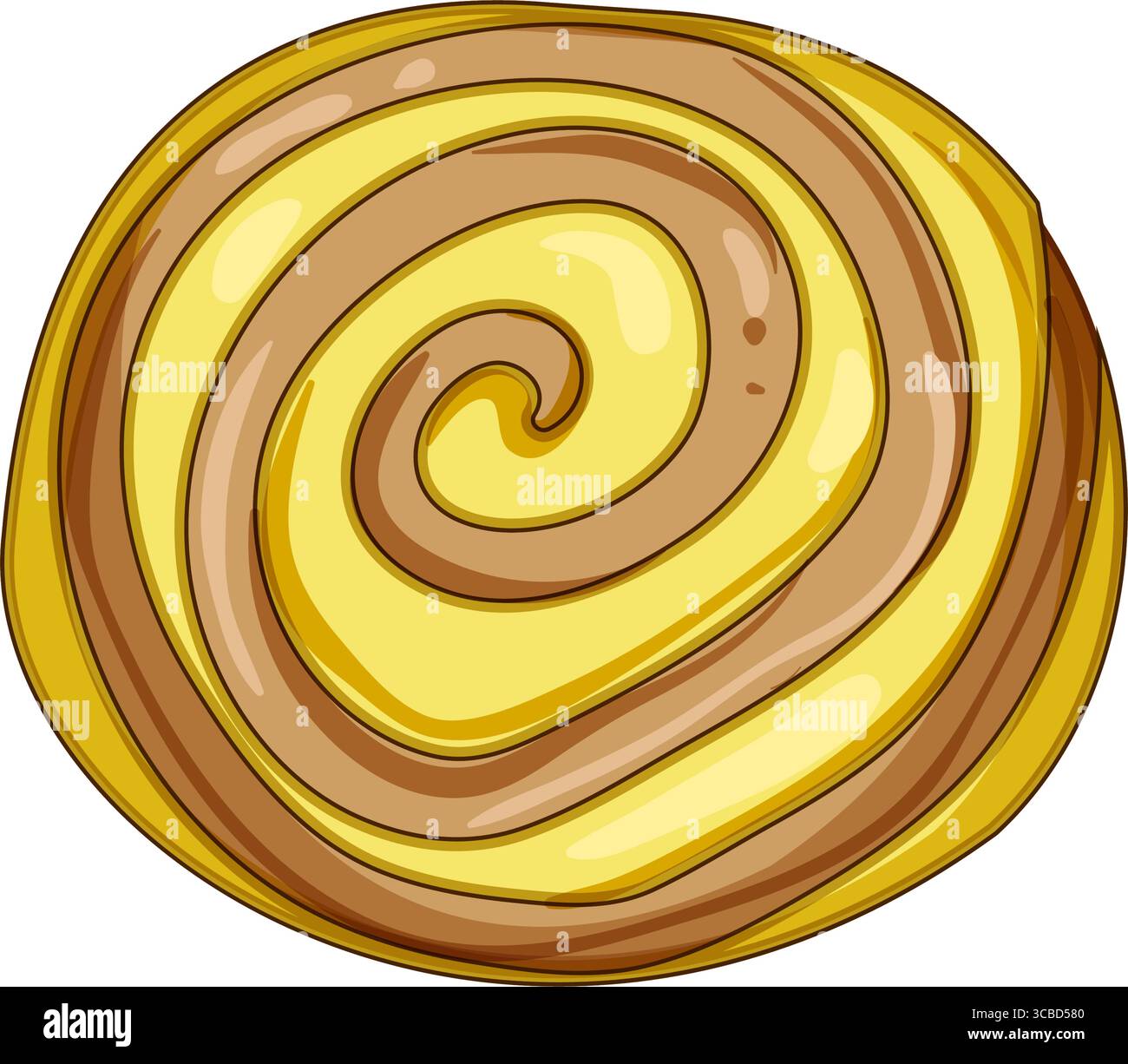 panadería mexican conchas cartoon vector illustration Stock Vector ...