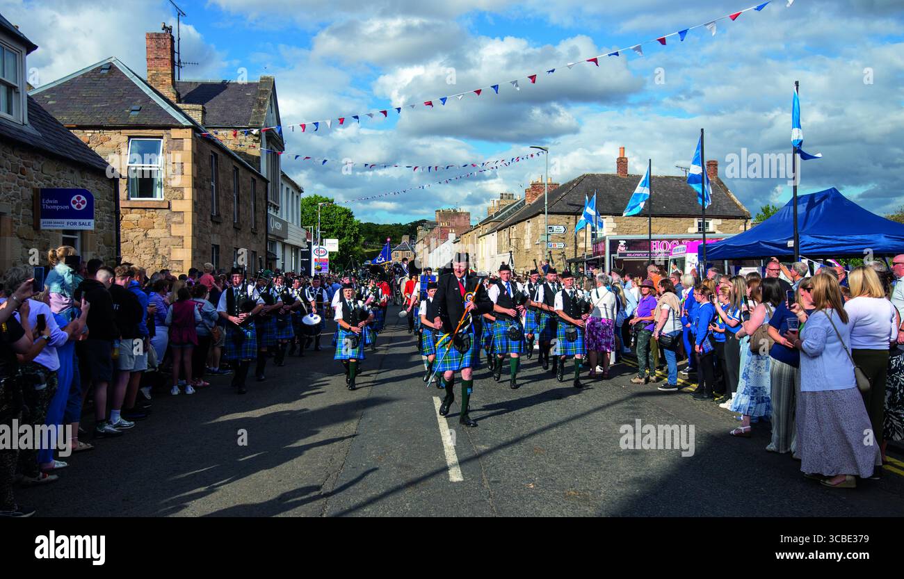 Coldstream, UK. 07 th Aug, 2025. Coldstream Civic Week - Flodden ...