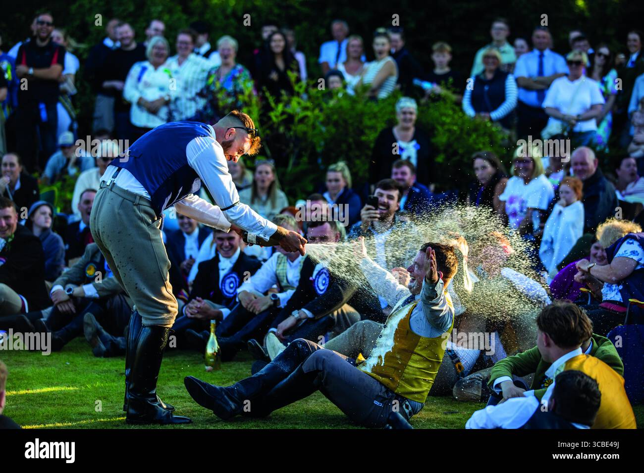 Coldstream, UK. 07 th Aug, 2025. Coldstream Civic Week - The Stump ...