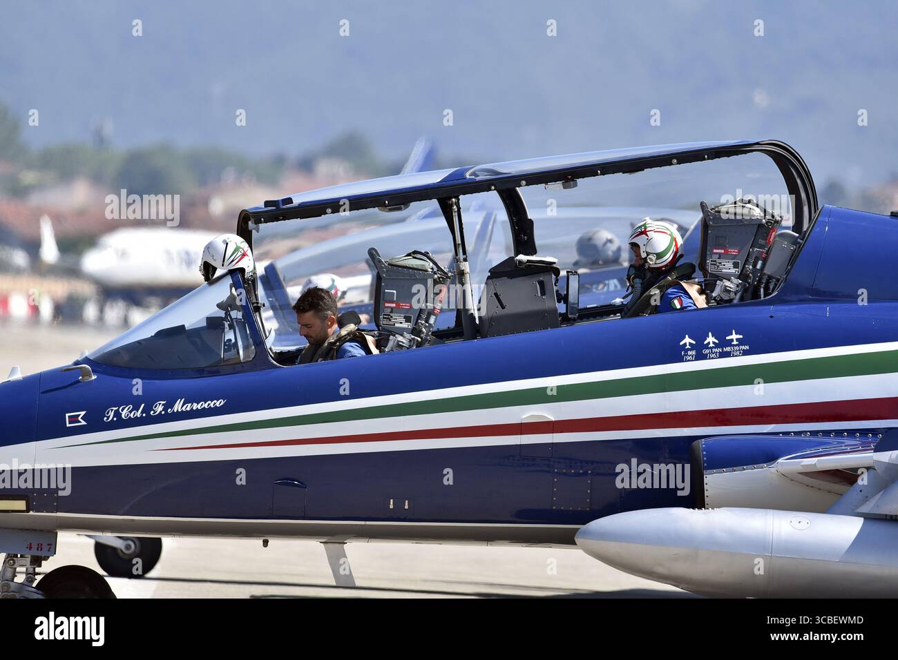 Pisa, August 8, 2025. Open Day today at the 46th Air Brigade Base with ...