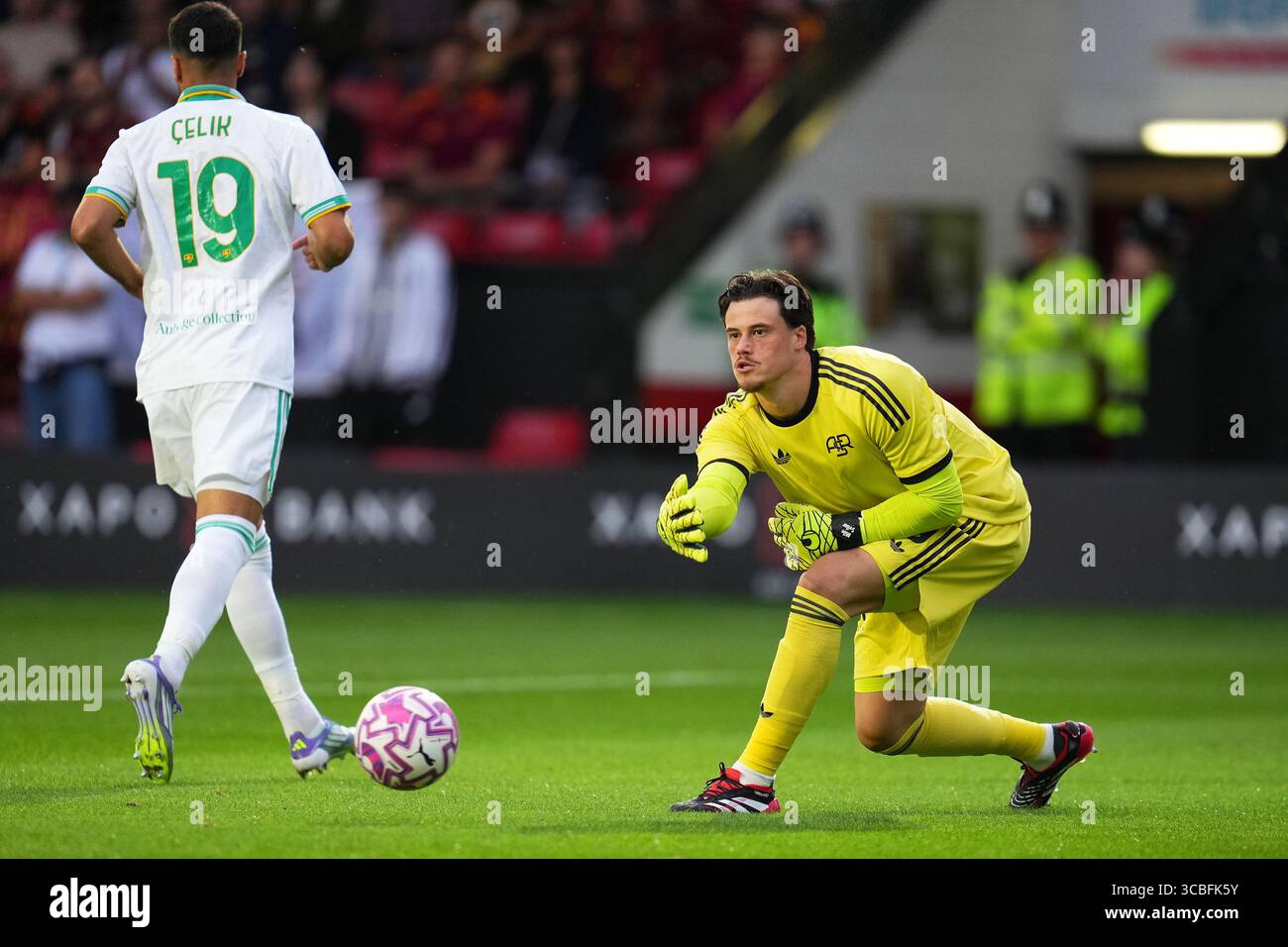 Mile Svilar of AS Roma during the pre-season friendly match, between ...