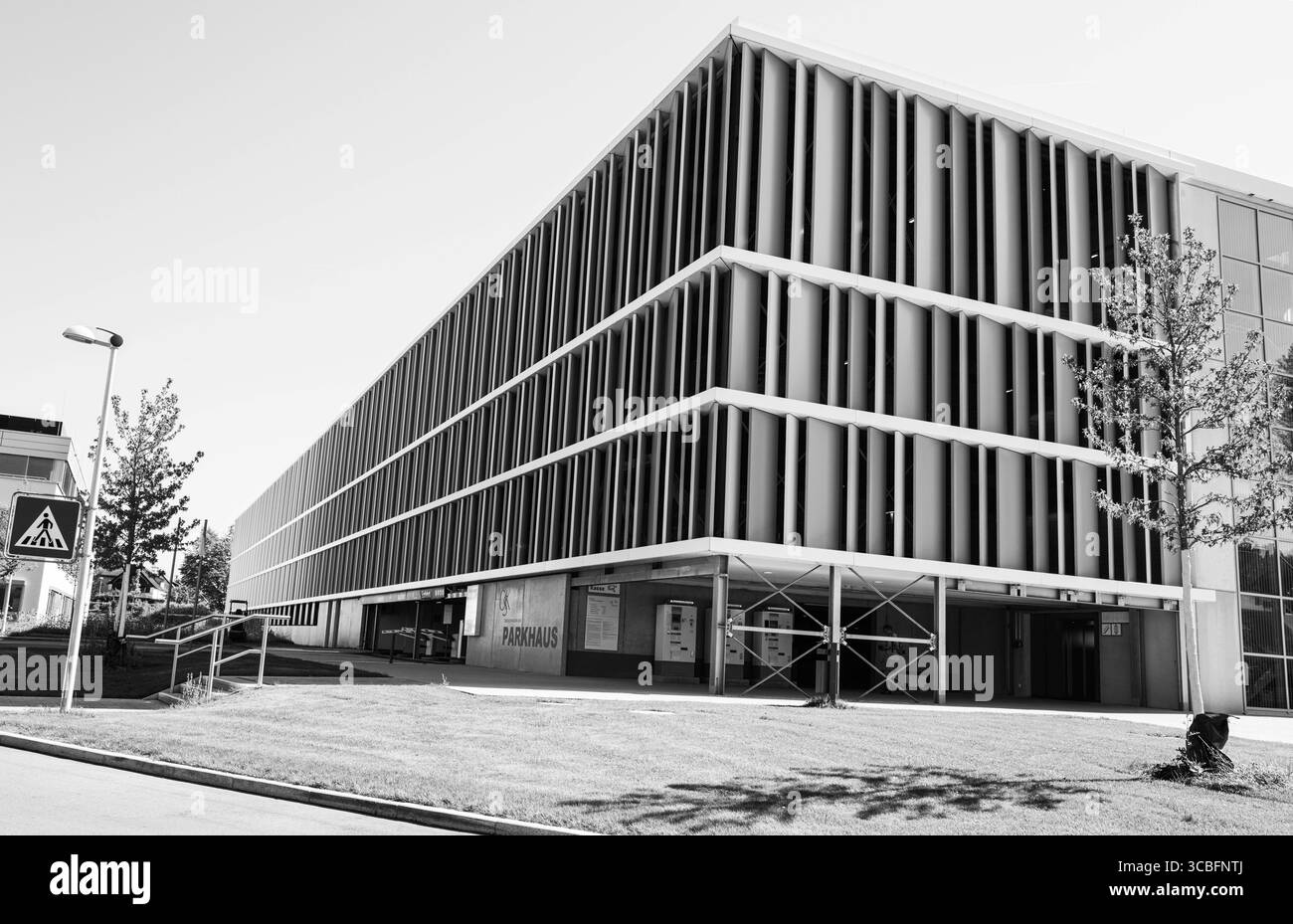 Ravensburg Parkhaus der Oberschwabenklinik Ravensburg ...