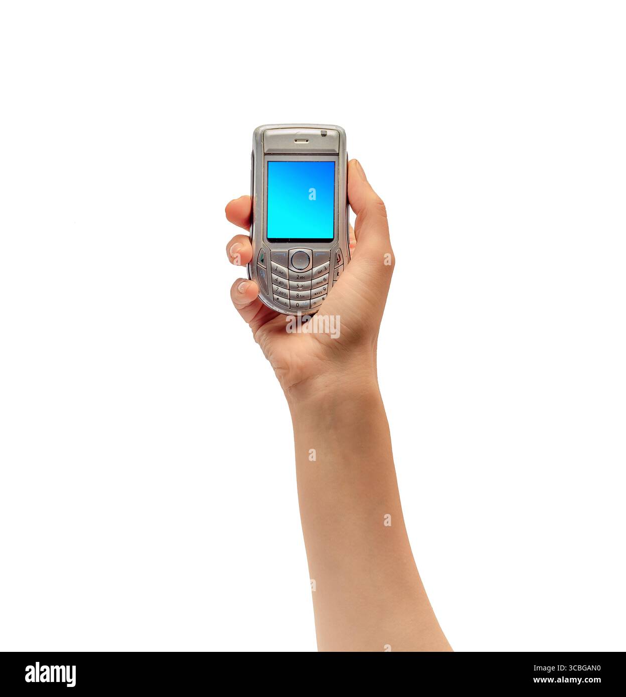 Smart hand showing old Cut Out Stock Images & Pictures - Alamy