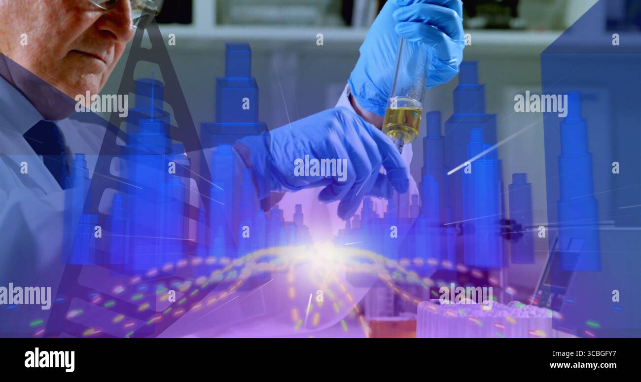 Automation in clinical laboratory pipetting hi-res stock photography ...