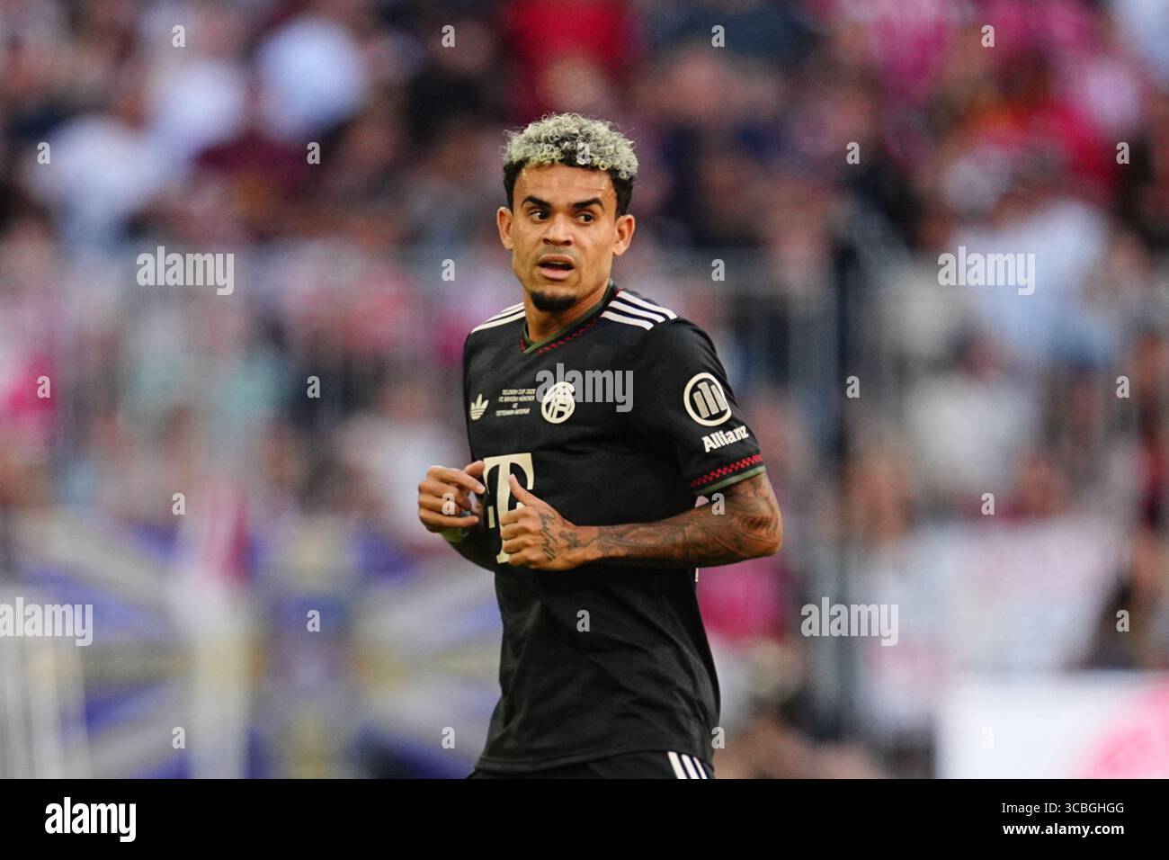 August 07 2025: Luis Diaz of Bayern Munich looks on during a Pre Seaspn ...